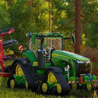 John Deere 8RX Edited v1.1 FS22 Mod | Farming Simulator 22 Mod