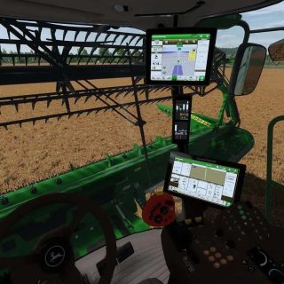 John Deere T-Series and 600X Headers v1.3 FS22 Mod | Farming Simulator ...