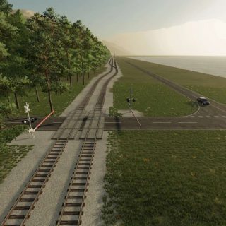 JWeezy's Railroad Savegame v1.0 FS22 Mod | Farming Simulator 22 Mod