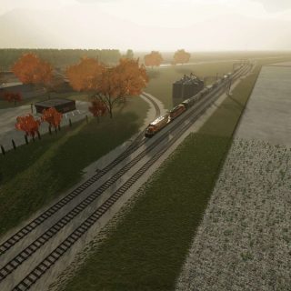 JWeezy's Railroad Savegame v1.0 FS22 Mod | Farming Simulator 22 Mod