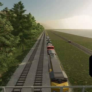 JWeezy's Railroad Savegame v1.0 FS22 Mod | Farming Simulator 22 Mod