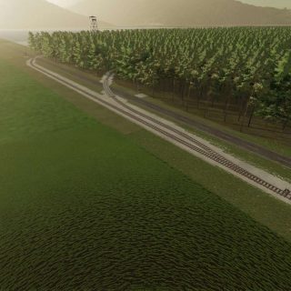 JWeezy's Railroad Savegame v1.0 FS22 Mod | Farming Simulator 22 Mod