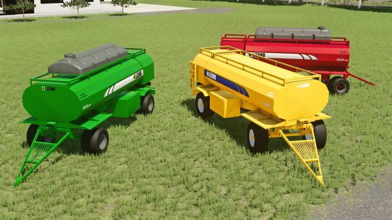 Lizard 5000L Fuel Tank v1.0 FS22 Mod | Farming Simulator 22 Mod