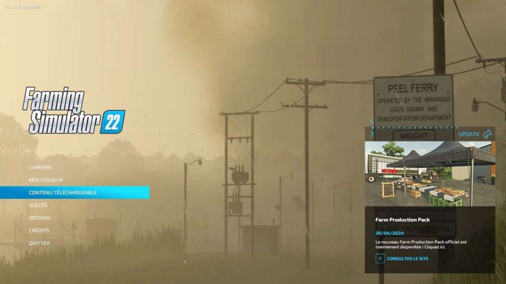 Main Menu Backgrounds v1.0 FS22 Mod | Farming Simulator 22 Mod