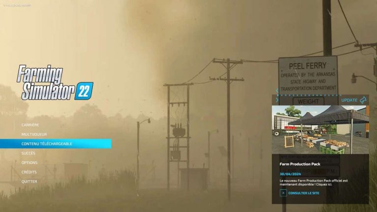 Main Menu Backgrounds v1.0 FS22 Mod | Farming Simulator 22 Mod