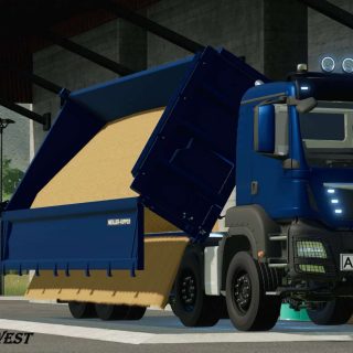 MAN TGS 4 Achs Kipper v1.0 FS22 Mod | Farming Simulator 22 Mod