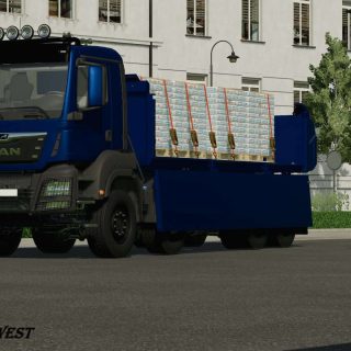 MAN TGS 4 Achs Kipper v1.0 FS22 Mod | Farming Simulator 22 Mod