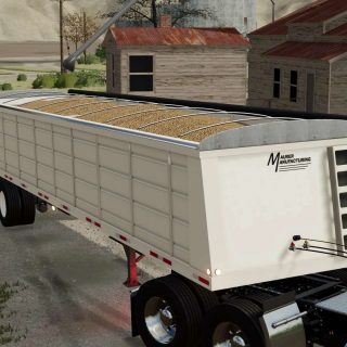 Maurer 40ft Grain Hopper v1.0 FS22 Mod | Farming Simulator 22 Mod