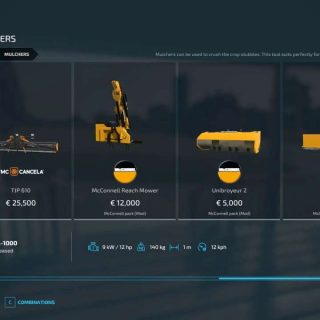 McConnell verge mower v1.0 FS22 Mod | Farming Simulator 22 Mod