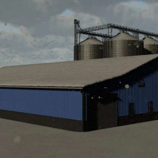 Metal Garage Or Workshop v1.0 FS22 Mod | Farming Simulator 22 Mod