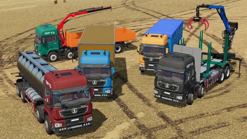 MF X3000 Trucks Pack v1.0 FS22 Mod | Farming Simulator 22 Mod