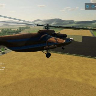 Mi-6A helicopter v1.0 FS22 Mod | Farming Simulator 22 Mod