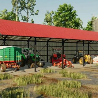 Modular Shed v1.1 FS22 Mod | Farming Simulator 22 Mod