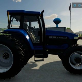 New Holland 70 series edit v1.0 FS22 Mod | Farming Simulator 22 Mod