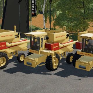 New Holland TR Series Harvesters Pack v1.0 FS22 Mod | Farming Simulator ...