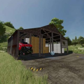 Old Australian Barn v1.0 FS22 Mod | Farming Simulator 22 Mod