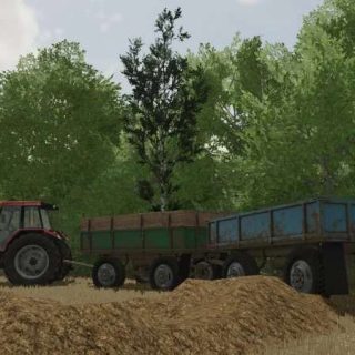 Old dump Trailer v1.0 FS22 Mod | Farming Simulator 22 Mod