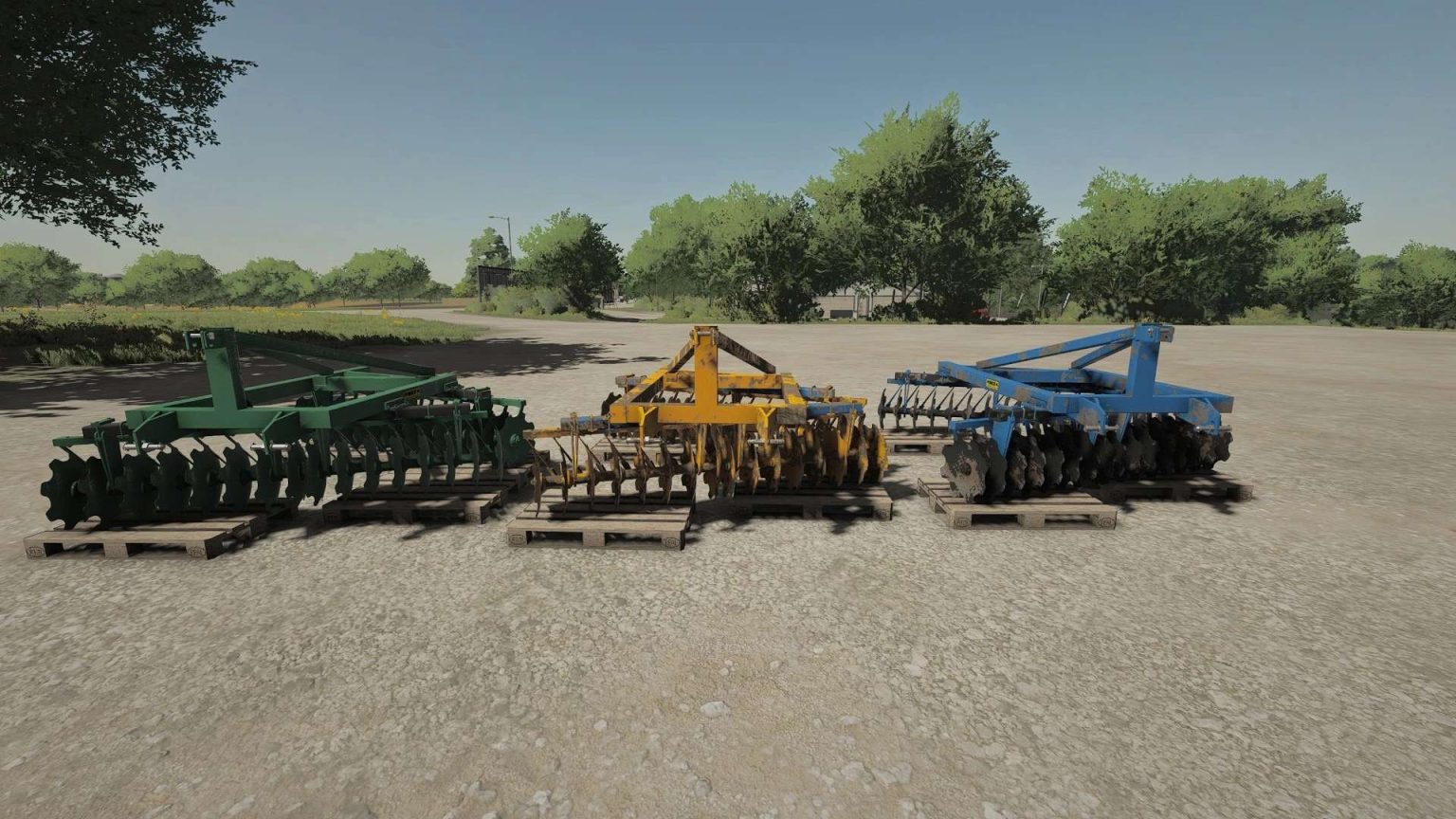 OLT Lastin Rep 28/32 Disc Harrow v1.0 FS22 Mod | Farming Simulator 22 Mod