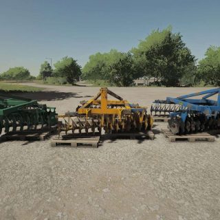 OLT Lastin Rep 28/32 Disc Harrow v1.0 FS22 Mod | Farming Simulator 22 Mod