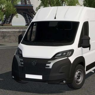 Peugeot Boxer L2H2 2024 v1.0 FS22 Mod | Farming Simulator 22 Mod