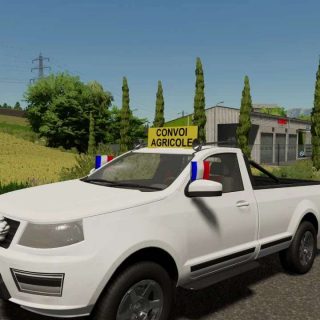 Pick-Up Agricultural convoy V1.0 FS22 Mod | Farming Simulator 22 Mod