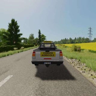 Pick-Up Agricultural convoy V1.0 FS22 Mod | Farming Simulator 22 Mod