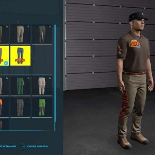 PINDER circus clothing v1.0 FS22 Mod | Farming Simulator 22 Mod