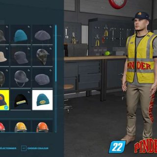 PINDER circus clothing v1.0 FS22 Mod | Farming Simulator 22 Mod