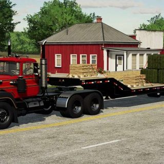 Pitts LB35-CS Lowboy v1.0 FS22 Mod | Farming Simulator 22 Mod