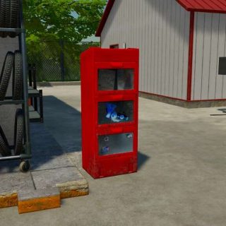 Placeable Newspaper Boxes v1.0 FS22 Mod | Farming Simulator 22 Mod