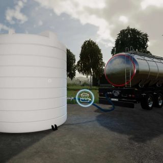 Rain Water Tank v1.0 FS22 Mod | Farming Simulator 22 Mod