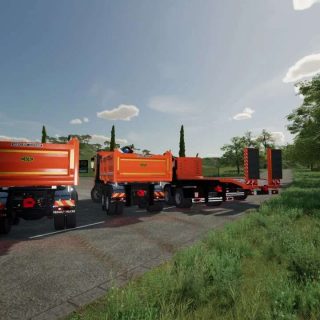 Renault C480 Public Works Pack v1.0 FS22 Mod | Farming Simulator 22 Mod
