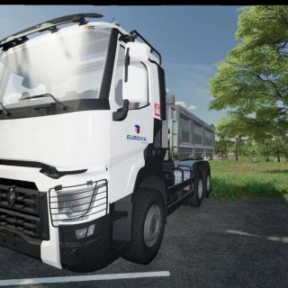 Renault C480 Public Works Pack v2.0 FS22 Mod | Farming Simulator 22 Mod