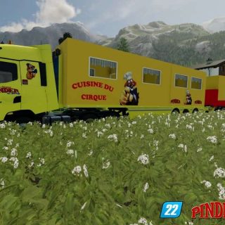 Renault TRanger PINDER v1.0 FS22 Mod | Farming Simulator 22 Mod