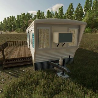 Retro Camping Home v1.0 FS22 Mod | Farming Simulator 22 Mod