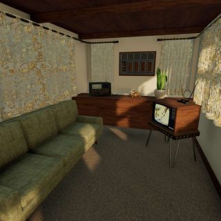 Retro Camping Home v1.0 FS22 Mod | Farming Simulator 22 Mod