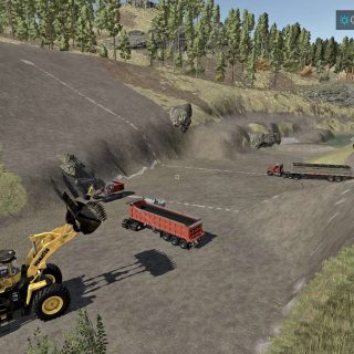 Silverrun Forest Hydroelectric Dam v1.0 FS22 Mod | Farming Simulator 22 Mod