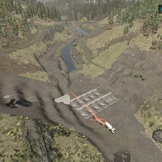 Silverrun Forest Hydroelectric Dam v1.0 FS22 Mod | Farming Simulator 22 Mod