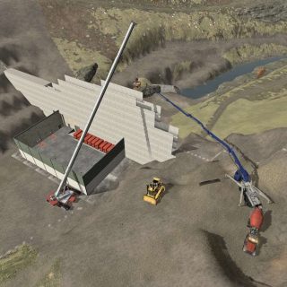 Silverrun Forest Hydroelectric Dam v1.0 FS22 Mod | Farming Simulator 22 Mod