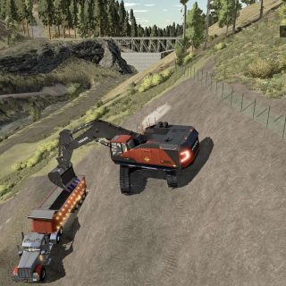 Silverrun Forest Hydroelectric Dam v1.0 FS22 Mod | Farming Simulator 22 Mod