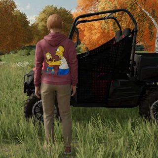 Simpsons clothes pack v1.0 FS22 Mod | Farming Simulator 22 Mod