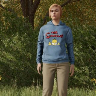 Simpsons clothes pack v1.0 FS22 Mod | Farming Simulator 22 Mod