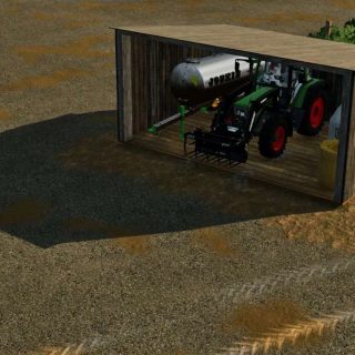 Small storage building v1.0.1 FS22 Mod | Farming Simulator 22 Mod