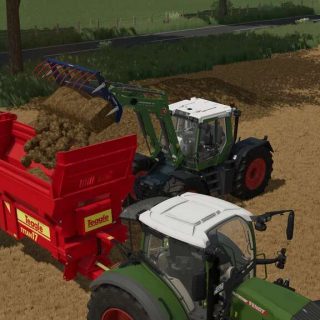 Stoll Frontloader GTA Xylon Pack v1.0 FS22 Mod | Farming Simulator 22 Mod