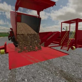 Sugar Beet Piler v1.0 FS22 Mod | Farming Simulator 22 Mod