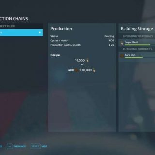 Sugar Beet Piler v1.0 FS22 Mod | Farming Simulator 22 Mod