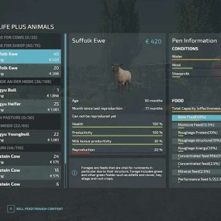 TerraLifePlus Animal Food Additions v1.0 FS22 Mod | Farming Simulator ...