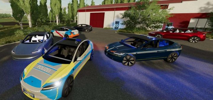 Tesla Model Mods | Farming Simulator 22 Mods