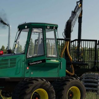 Timberjack 1410D Wide bunk v1.0 FS22 Mod | Farming Simulator 22 Mod
