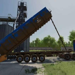 Tonar-952342 tipper semi-trailer v1.0 FS22 Mod | Farming Simulator 22 Mod